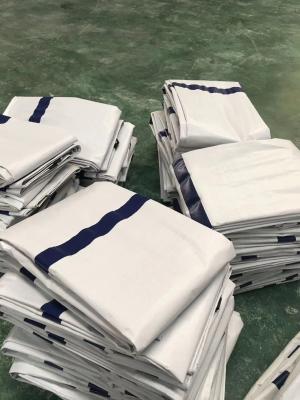 China het polyethyleen van de kleurenstrook tarps Te koop