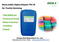 China Technical Grade Alpha Amylase Enzyme 180000 U/ml High Concentration Textile Desizing for sale