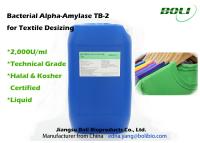 China Bacterial Alpha Amylase TB-2 Liquid 2000 U/mL for Textile Desizing for sale