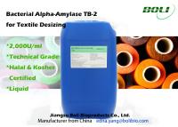 China High Activity Alpha Amylase Enzyme Technical Grade 2000 U/ml Low Temperature Textile Desizing for sale