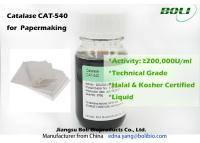 China Industrial Catalase Enzyme 200000 U/ml Technical Grade for Paper Making for sale