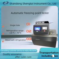 China SH113E Automatic freezing point tester Single hole glass test tube automatic tilting method for sale