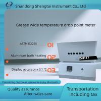 China Lubricating Grease Drop Point Tester ASTM D2265 0 - 400c Temperature for sale