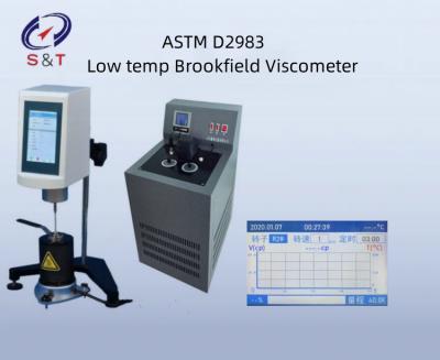 China Lubricating Oil Low Temperature Brookfield Viscometer for Lubricating Oil ASTM D2983 for sale