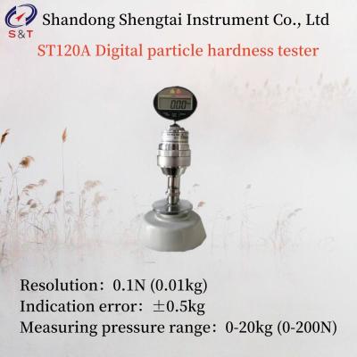 중국 해상도 0.1N 0.01kg 디지털 입자 딱딱성 검사기 ST120A LCD 디스플레이 판매용