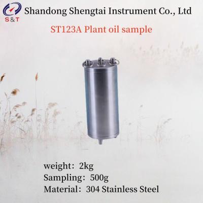 China 304 Stainless Steel plant oil sampler ST123A Sampling 500g Weight 2kg for grease sampling for sale