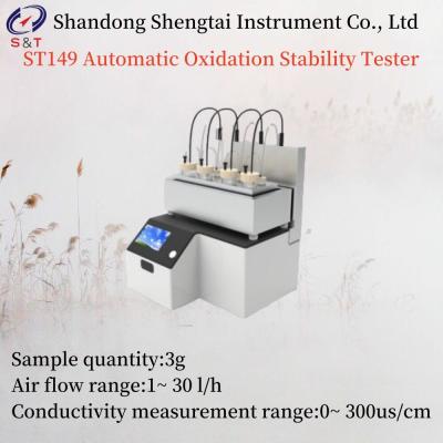 Cina GB/T 21121-2007 Tester automatico di stabilità dell'ossidazione ST149 Display LCD a colori da 7 pollici in vendita