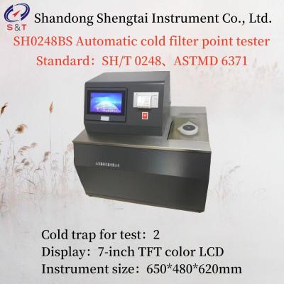 China TFT de 7 polegadas LCD colorido Produtos petrolíferos Tester de ponto de filtro automático de frio 2 armadilha de frio para teste à venda