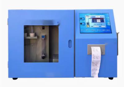 Cina Intervallo di misura 0-10% Tester di capacità di penetrazione del zolfo a carbone attivo 450 ml cella elettrolitica in vendita