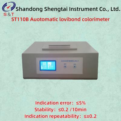 China Colorímetro Lovibond automático para aceite comestible Estabilidad ≤0,2 /10 min Error de indicación ≤5% en venta