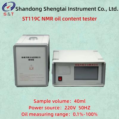 China +0,2% Precisión Resonancia magnética nuclear Tester de contenido de aceite Volumen de muestra 40 ml Estabilidad: +0,1% en venta