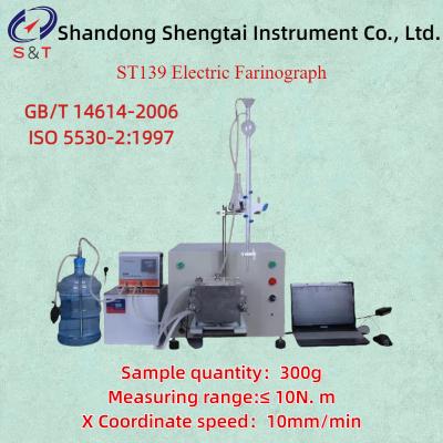 China Wheat Flour Quality Analysis Instrument ST139 Sample Quantity 300g Measuring Range ≤10N. M for sale