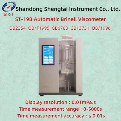 China Precisión de medición del tiempo 0.01s Viscometro automático de Brinell Baño de agua RT-70 °C GB13731 en venta
