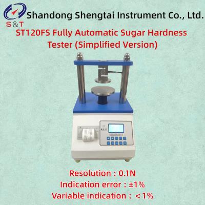 China ST120FS Rango de dureza del azúcar totalmente automático simplificado 0-50MPa Viaje del probador 1-70mm Error ±1% en venta