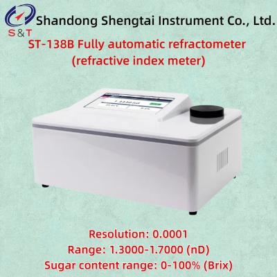 China Linear CCD Automatic Refractive Index Meter Wavelength 589nm Range 1.3000-1.7000 ND for sale