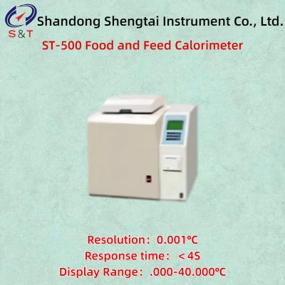 China 10500J/K Rango de visualización del calorímetro de alimentos y piensos 0,000-40.000 °C 300 ml Bomba de oxígeno en venta