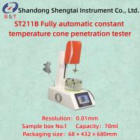 China Resolution 0.01mm Fully Automatic Constant Temperature Cone Penetration Tester ST211B for sale