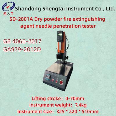 China Trockenes Pulver Feuerlöschmittel Nadeldurchdringung Tester GB 4066-2017 Auflösung 0,01mm zu verkaufen