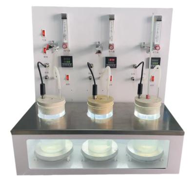 Cina Tester di corrosione del liquido di raffreddamento del motore ASTMD1384 1000ml Timer per bicchieri 0~9999h Riscaldamento a piastra calda in vendita