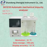 China Lubricating Oil Automatic Mechanical Impurity Analyzer ASTM D473 Gravimetric Method for sale