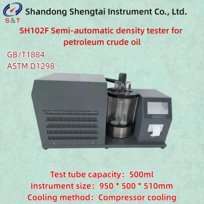 중국 석유 원유 500ml 시험관용 반 자동 밀도 검사기 ASTM D1298 판매용