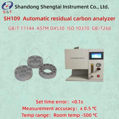 China Automatischer Restkohlenstoffanalysator ASTM D4530 Mikro-Methode 0,10 %M/M-30,0 %M/M zu verkaufen