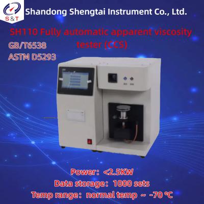 China Tester de viscosidad aparente totalmente automático ASTM D5293 Almacén de datos de aceite de motor 1000 juegos en venta