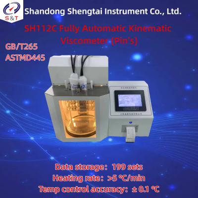 중국 완전 자동 핑커 모션 비스코미터 ASTM D445 가벼운 연료 오일 Rt+5 °C ∼ 100.0 °C 판매용