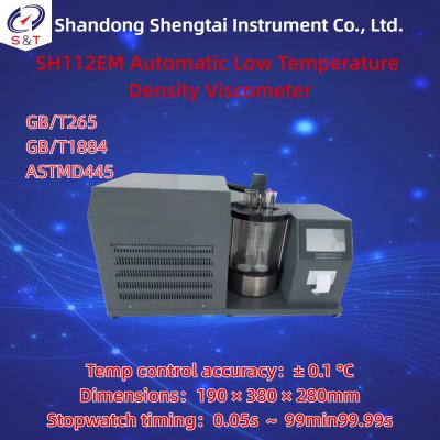 China Viscómetro de densidad de baja temperatura automático de 2 agujeros PT100 Resistor de platino ASTM D445 en venta