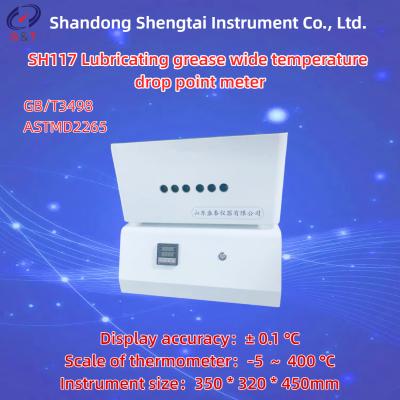 China Medidor de punto de goteo semiautomático para grasa de amplio rango de temperatura con baño de aluminio y calentamiento según ASTMD2265 en venta