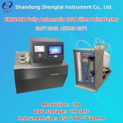 China Doppelloch-Vollautomatischer Kaltfilterpunkt-Tester 0 ～ 200,0 KPa PT100 ASTMD 6371 zu verkaufen
