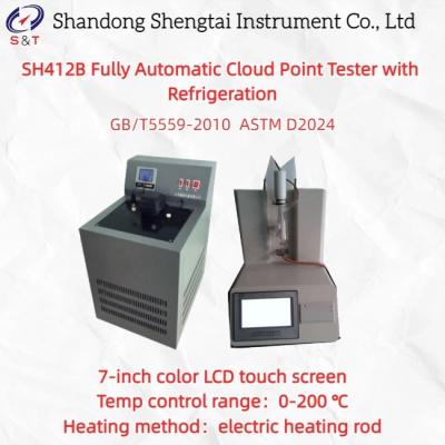 China Fully Automatic Cloud Point Tester SH412B ASTM D2024 GB/T5559 for sale