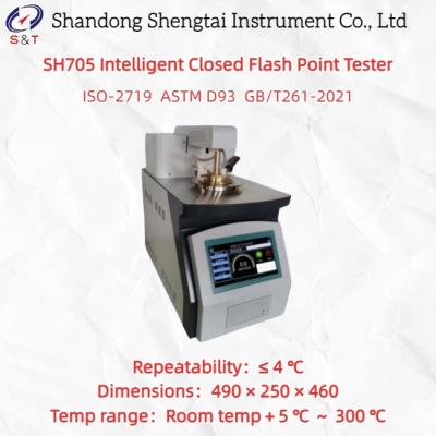 China SH705 Intelligent Closed Flash Point Tester ASTM D93 Electric Ignition for sale