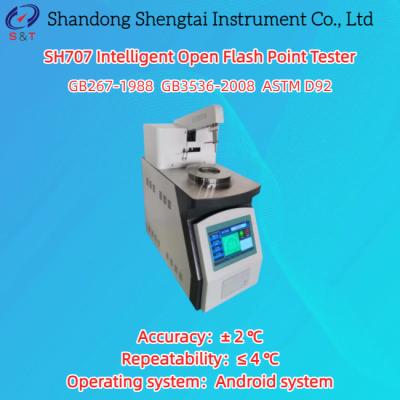 China SH707 Intelligent Flash Point Tester Android System ASTM D92 for sale