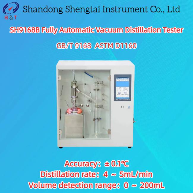 SH9168B Fully Automatic Vacuum Distillation Tester