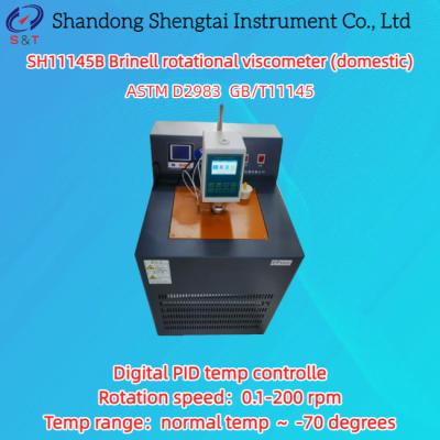 China Viscosímetro rotacional Brinell para aceite lubricante -70℃ a temperatura ambiente ASTM D2983 en venta