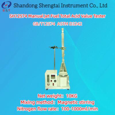 중국 수동 제트 연료 산가 측정기 ASTM D3242 100-1000ml/min 판매용
