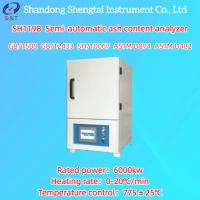 China Semi-Automatic Ash Content Analyzer 1000℃ 6000W ASTM D874 for sale