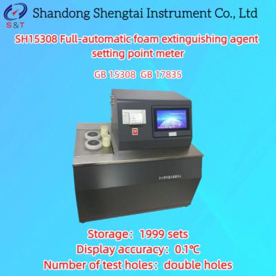 China Automatischer Schaumlöschmittel-Tester für den Gefrierpunkt Doppellöcher GB 15308 zu verkaufen