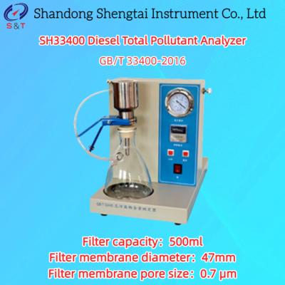 Cina Testatore del tenore totale di inquinanti del gasolio Capacità 500 ml Metodo di pesatura GB/T 33400 in vendita