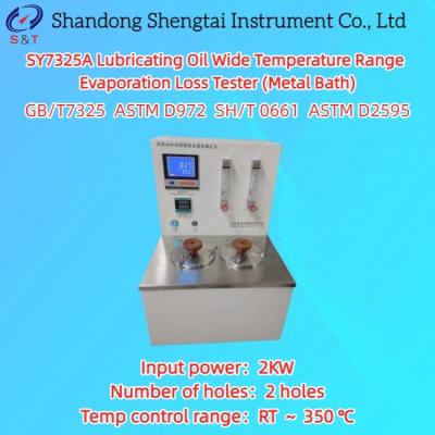 China Lubricating Oil Wide Temperature Range Evaporation Loss Tester Metal Bath ASTM D2595 for sale