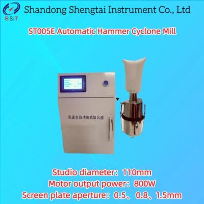 China Automatic Hammer Cyclone Mill Speed 16800～ 23800rpm 9-Speed Regulation ST005E for sale