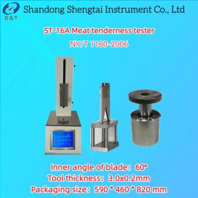 China Meat Tenderness Tester 0 ～ 250N Speed 1-1000mm/min Displacement 1-300mm NY/T 1180 for sale