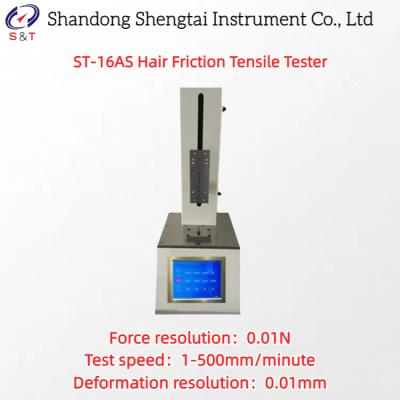 China Hair Friction Tensile Tester Single Experiment Resolution 0.01 360mm Itinerary ST-16A for sale