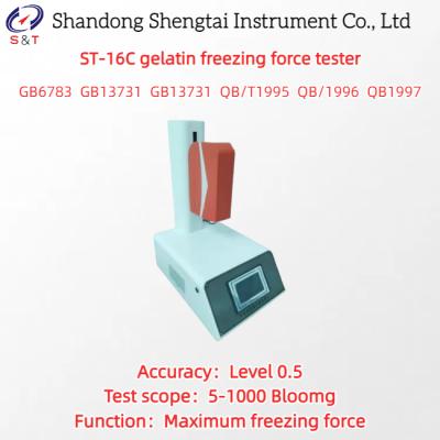 China 0-200mm Gelatin Freezing Force Tester Two Way Test 0.5-500mm/min QB2354 for sale