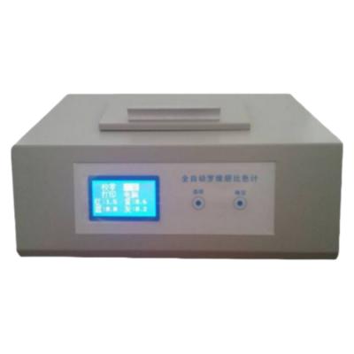 China Automatic LCD Lovibond Colorimeter RGB Method Stability ≤ 0.2/10min ST110B for sale