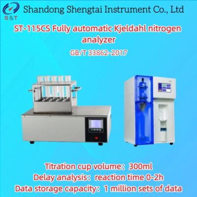 China Fully Automatic Kjeldahl Nitrogen Analyzer Color method protein Analysis GB/T 33862 for sale