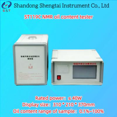 China NMR Oil Content Tester Sample Oil Content 0.1％～100％ ARM9 Processors ST119C for sale