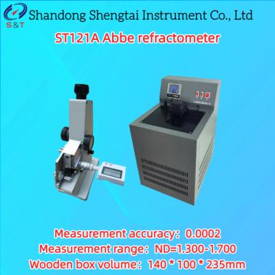 China Abbe Refractometer Adhesive Refractive Index ND=1.300-1.700 temp 0-50 ℃ ST121A for sale