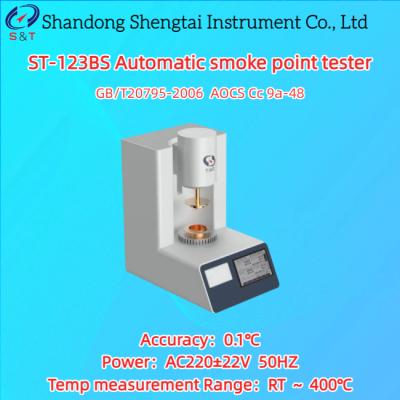 China Automatic Smoke Point Tester RT ～ 400℃ PT100 Temp Sensor GB/T20795-2006 for sale